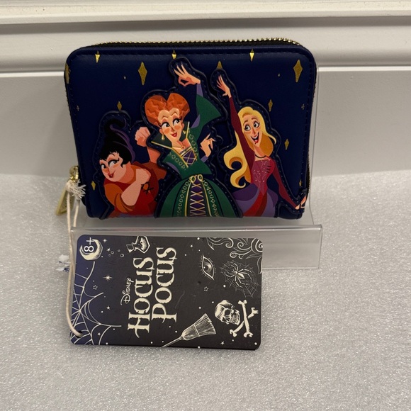 Disney | Bags | Loungefly Disney Hocus Pocus Sanderson Sisters Wallet ...